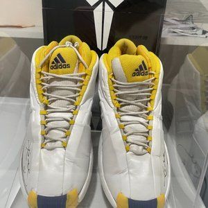 adidas | Shoes | Adidas Kobe Bryant Autographed Shoe Nba Lakers With ...